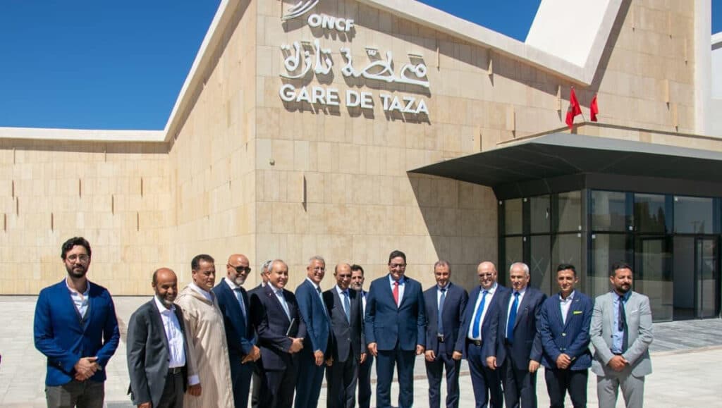 Inauguration d’une nouvelle gare ferroviaire à Taza